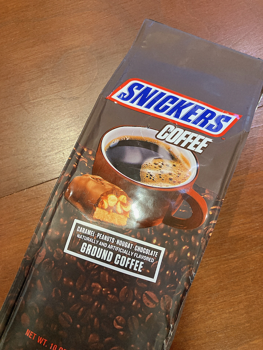 White Coffee Corporation Snickers Ground Coffee いただき物語 その272 – CASE ...